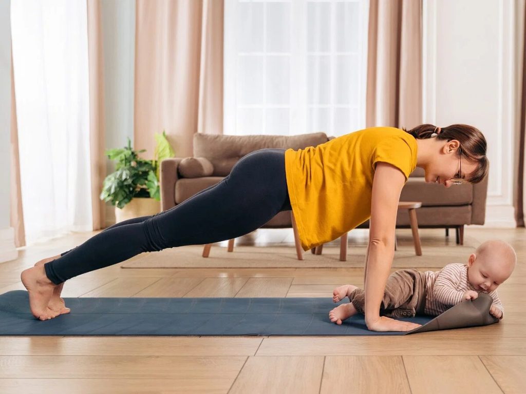 Postnatal Yoga at Home: Top 9 Easy Routines for New Moms