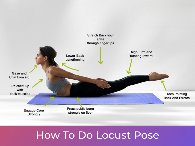 What Is Shalabhasana (Locust Pose), How To Do It And It's Benefits?