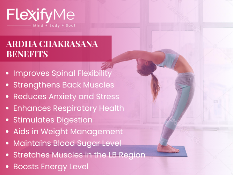 Ardha Chakrasana (Half Wheel Pose) : Steps, Benefits & More