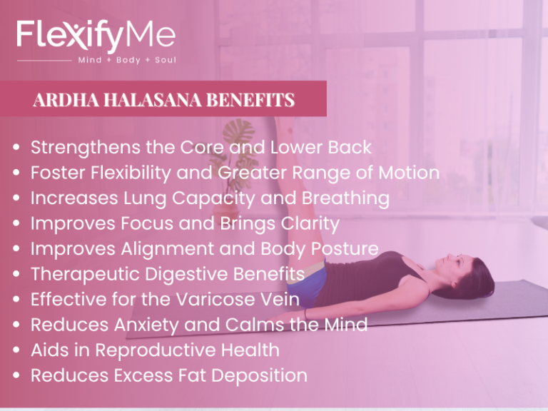 Ardha Halasana (Half Plough Pose): 10 Benefits, Steps & Precautions
